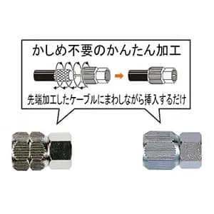 F510S_OUTLET (日本アンテナ)｜5C用接栓｜アンテナ部材｜電材堂【公式】